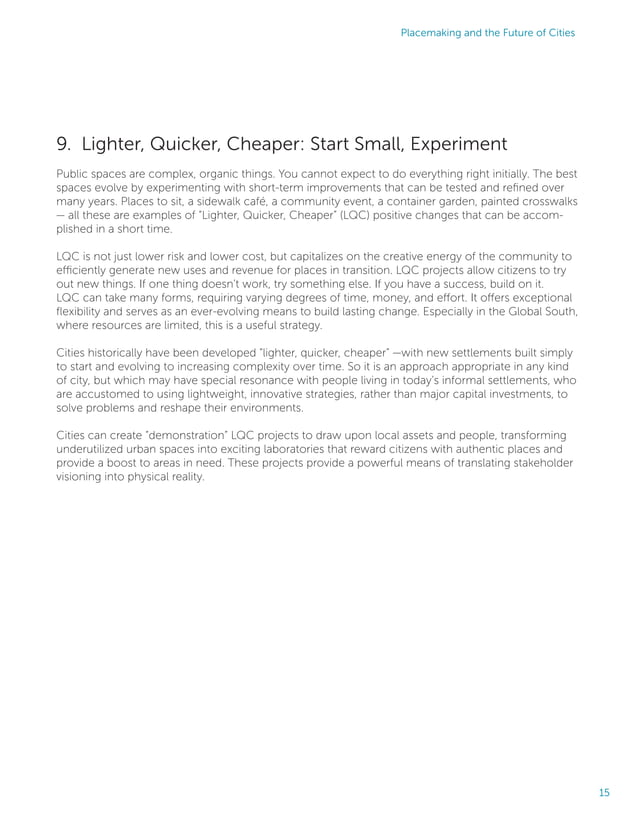 Placemaking and-the-future-of-cities | PDF | Government Support and Welfare | Financial Assistance