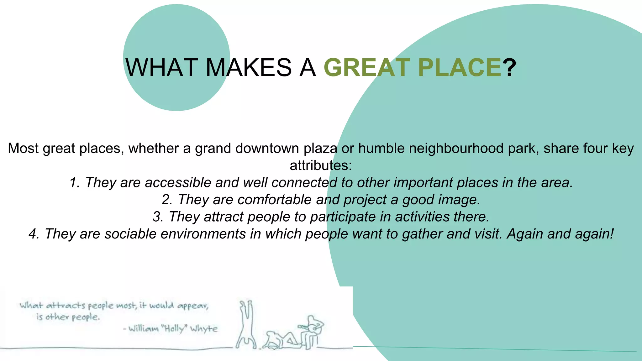 Placemaking: Building our Cities around places | PPTX