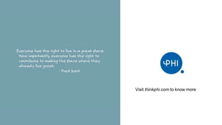 Placemaking: Building our Cities around places | PPTX