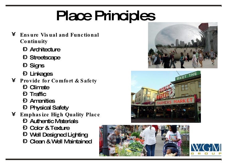 Placemaking Presentation Mainstreet