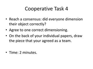 Placemat consensus: dimensioning | PDF