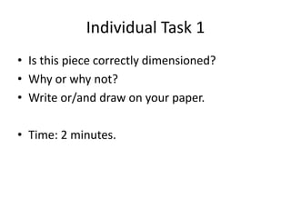 Placemat consensus: dimensioning | PPT