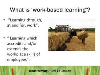 Placement and work based learning | PPT