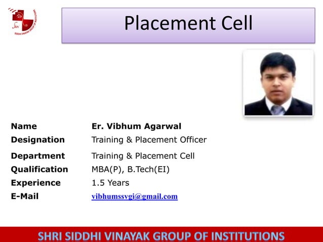 Placement Slide For Institutions | PPTX | Professional School ...
