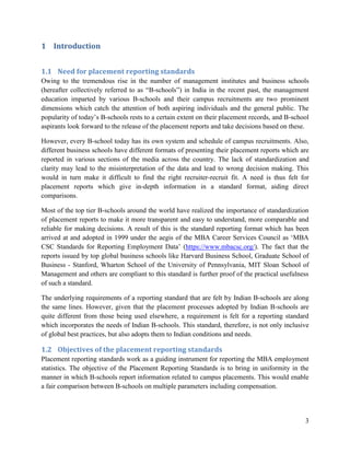 Indian Placement Reporting Standards Version2.0 | PDF