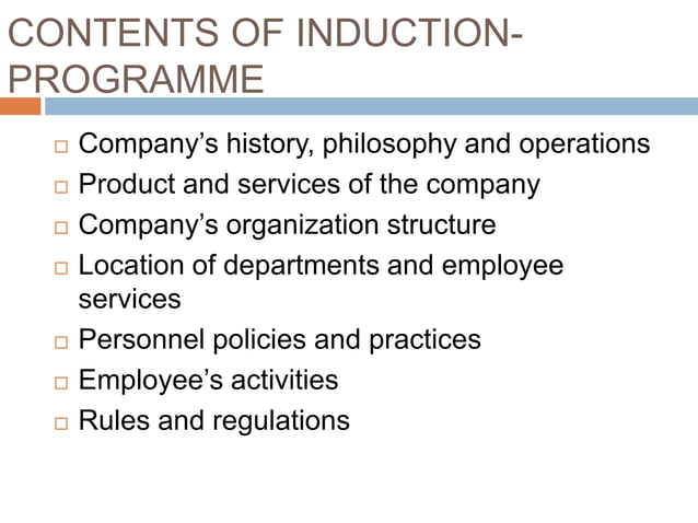 Placement and induction in HRM | PPTX