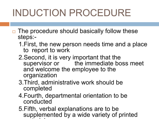 Placement and induction in HRM | PPTX