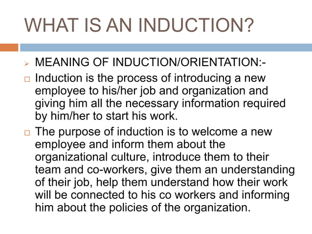 Placement and induction in HRM | PPTX