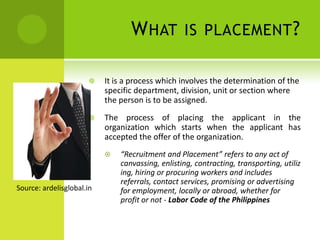 Placement and Utilization | PPTX