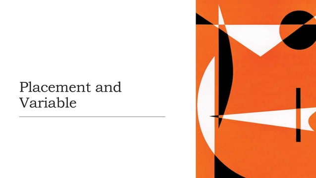 Placement and variable 03 (js) | PPT