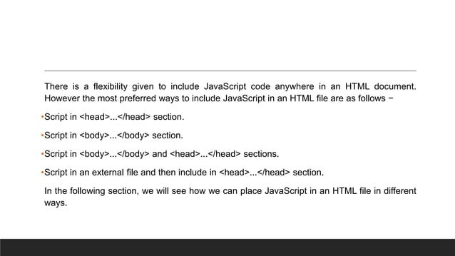 Placement and variable 03 (js) | PPT