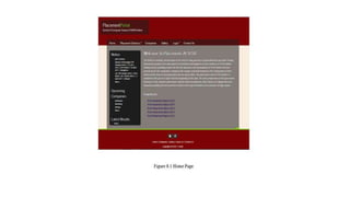 Placement automation system | PPTX | Resume Writing and Advice | Job Search