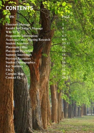 PlacementBrochure | PDF