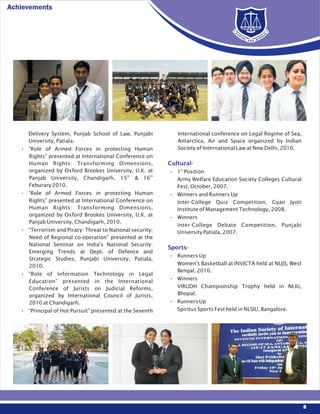 Army Institute of Law Placement brochure 2011 | PDF