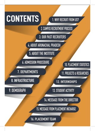 Placement brochure 2018-19_NIT ARUNACHAL PRADESH | PDF | Asia Travel ...