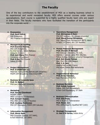 Placement e brochure - armed forces batch at mdi | PDF
