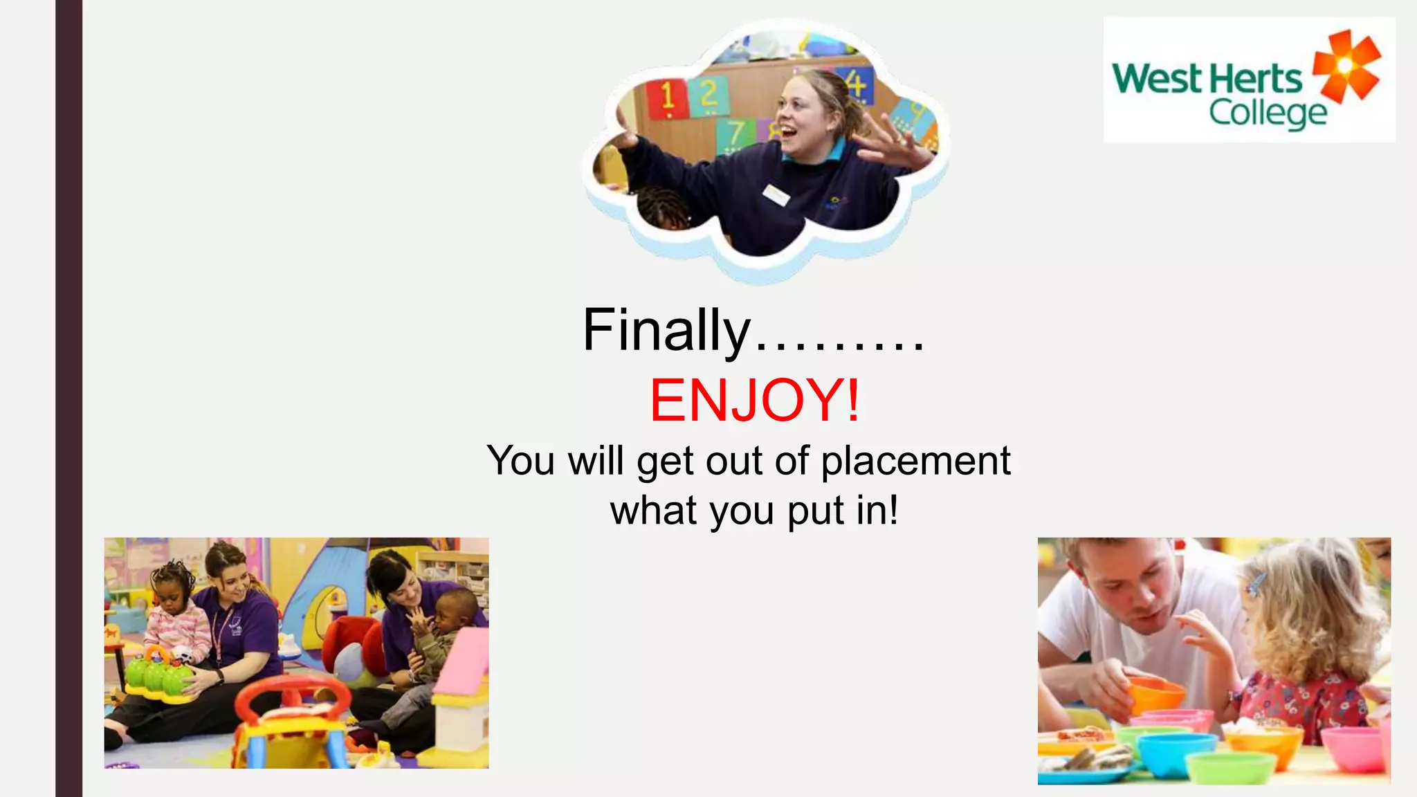 Placement expectations | PPTX