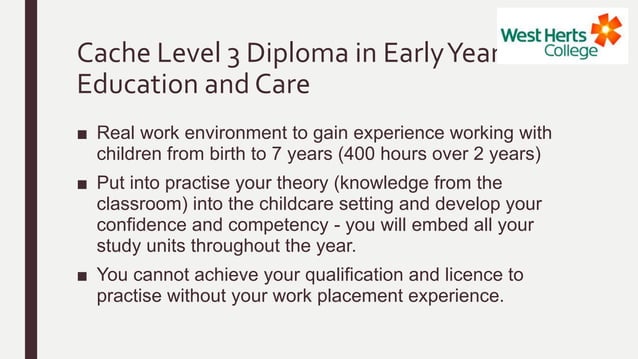 Placement expectations | PPTX