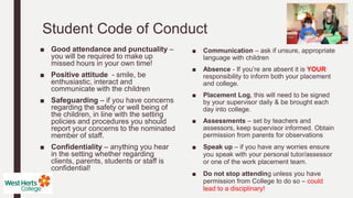 Placement expectations | PPTX