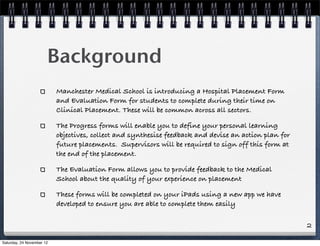 Placement forms student guide | PPT