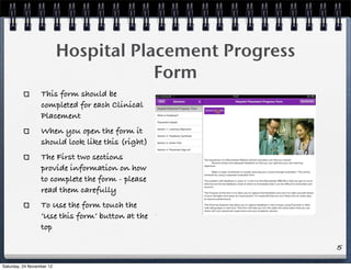 Placement forms student guide | PPT