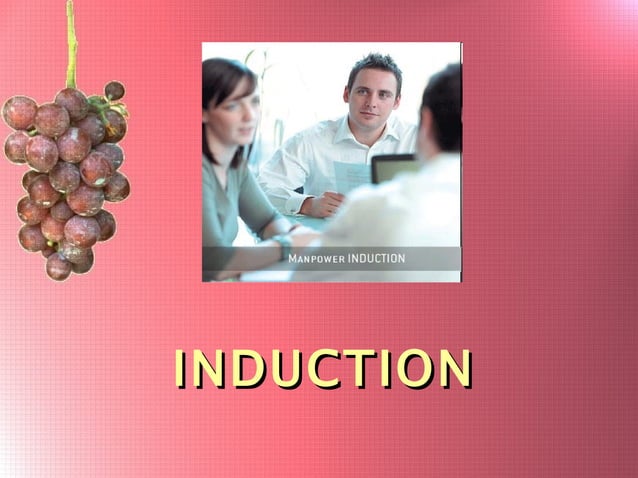 Placement & induction final updated ppt | PPT