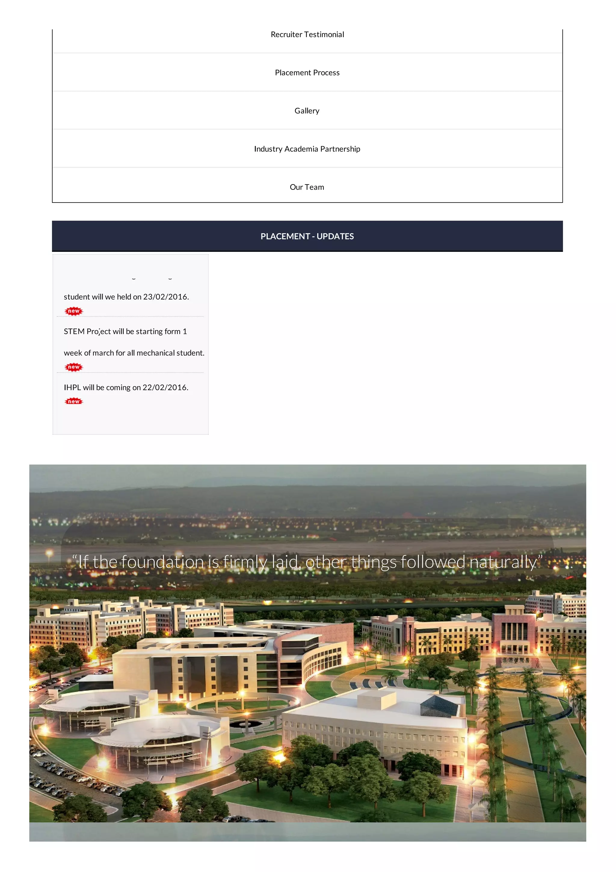 PLACEMENT & INTERNSHIP OPPORTUNITIES | PDF