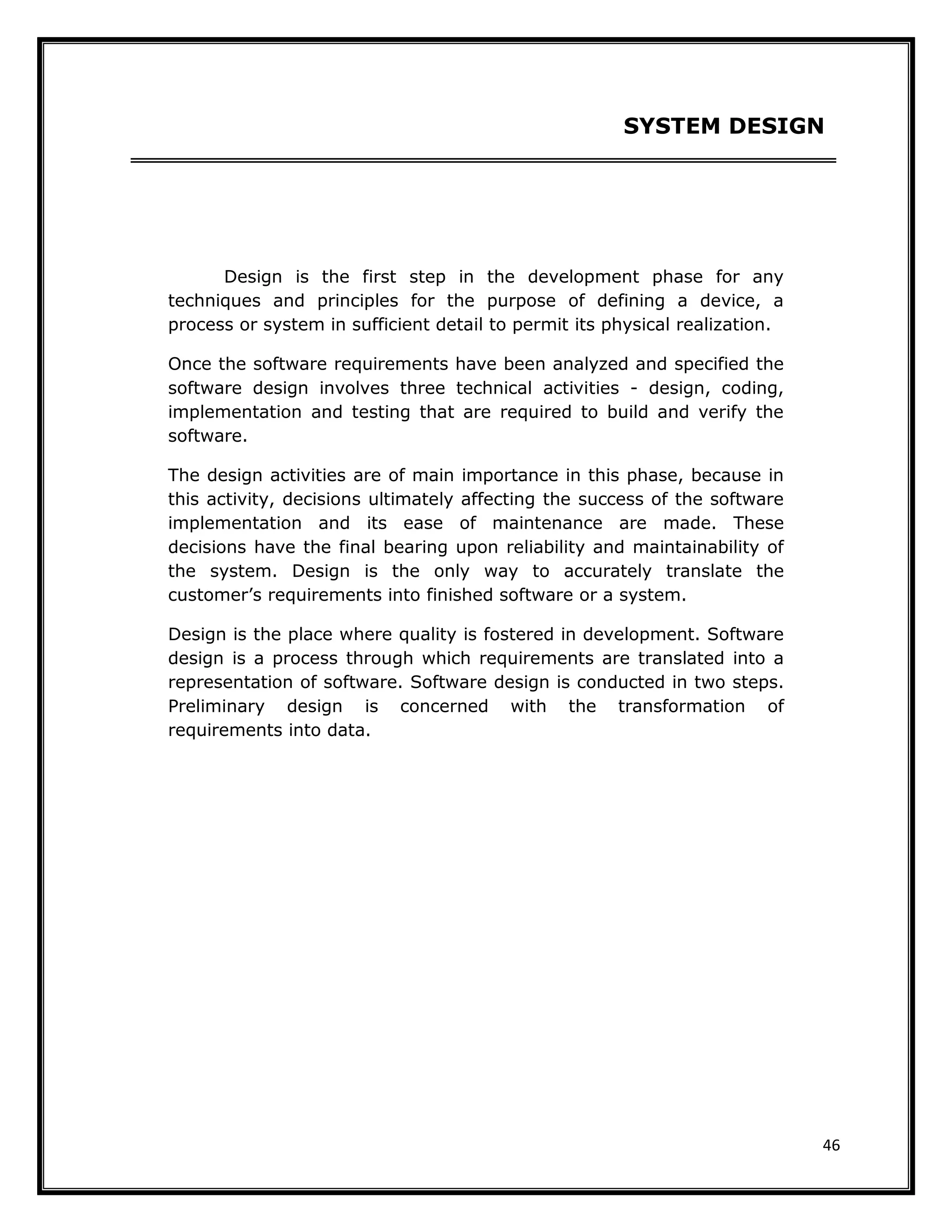 Placement management system | PDF