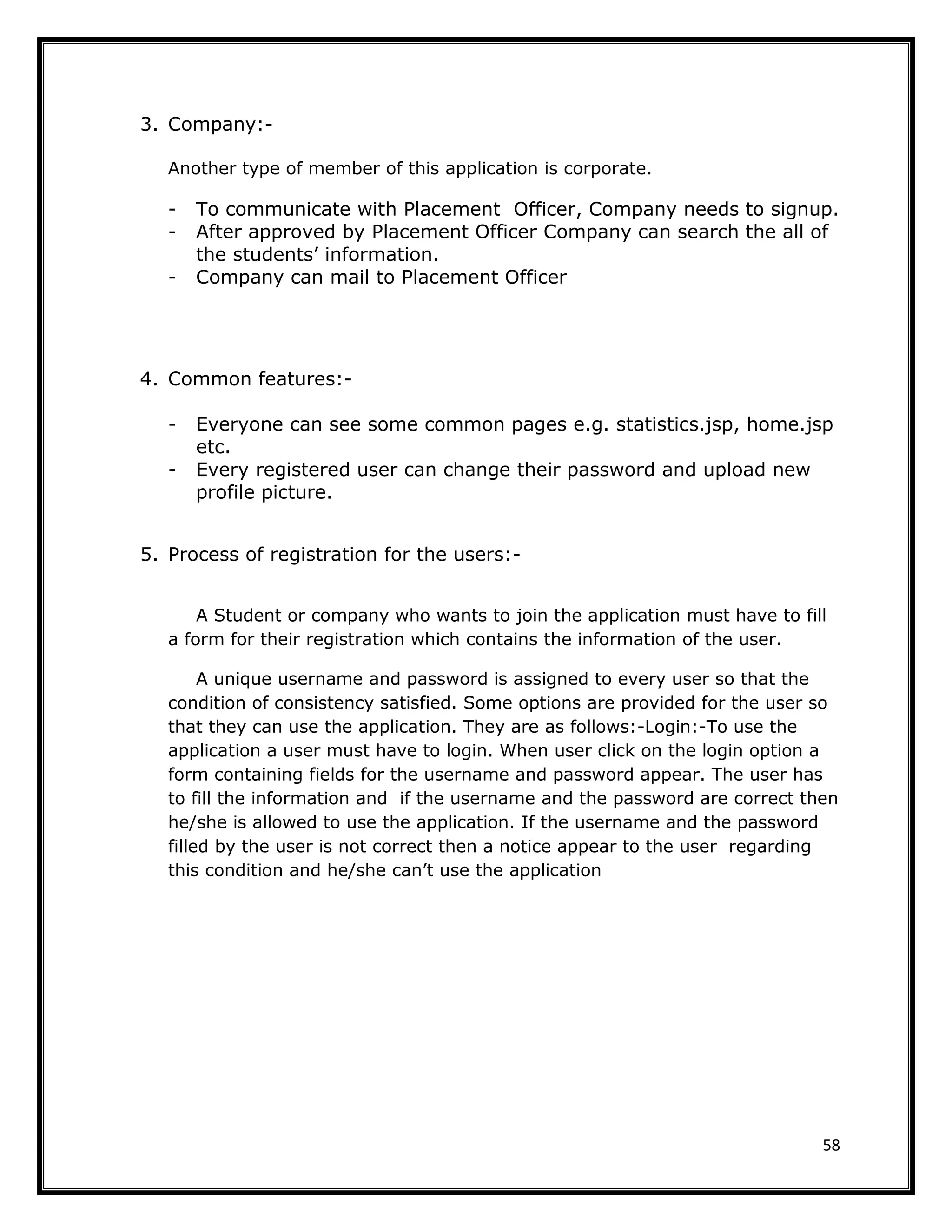 Placement management system | PDF