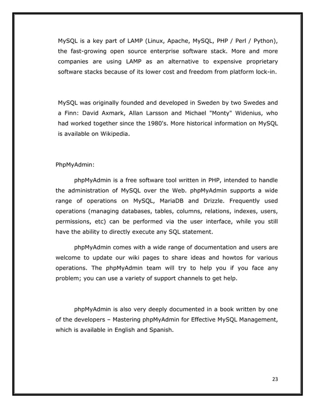 Placement management system | PDF