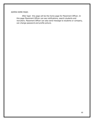 Placement management system | PDF