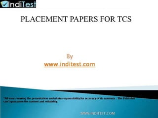ALL COMPANIES PLACEMENT PAPERS | PPTX
