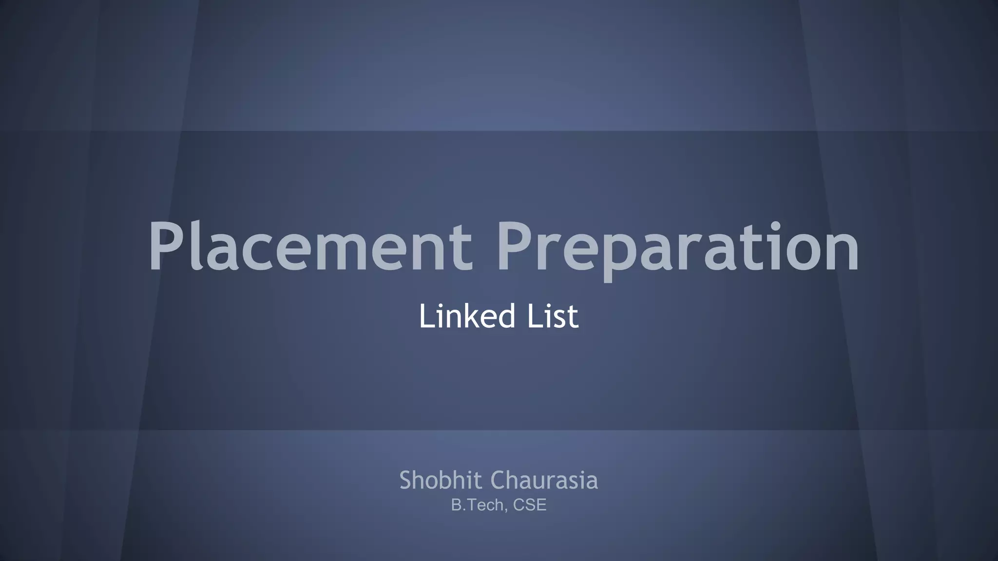 Lecture 6: linked list | PPT