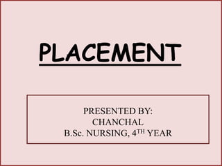 Placement | PPTX