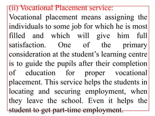 Placement services b.ed