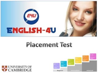 Placement test | PPT