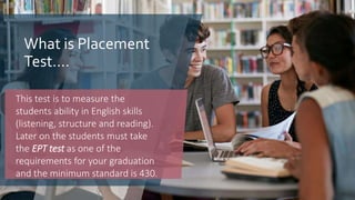 PLACEMENT TEST MABA 2021– TUTORIAL.pptx