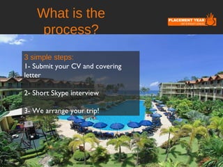 Placement Year International - PowerPoint Presentation | PPT