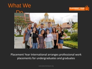 Placement Year International - PowerPoint Presentation | PPT