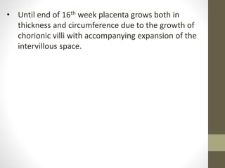 Placenta | PPTX