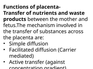 Placenta- it's structure, development and functions. Normal placenta | PPT