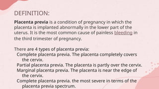 placenta-previa. haaaaaaaaaaaaaaaaaaahhhh | PPT