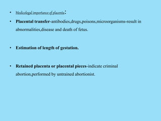 Placenta the wonder organ | PPTX