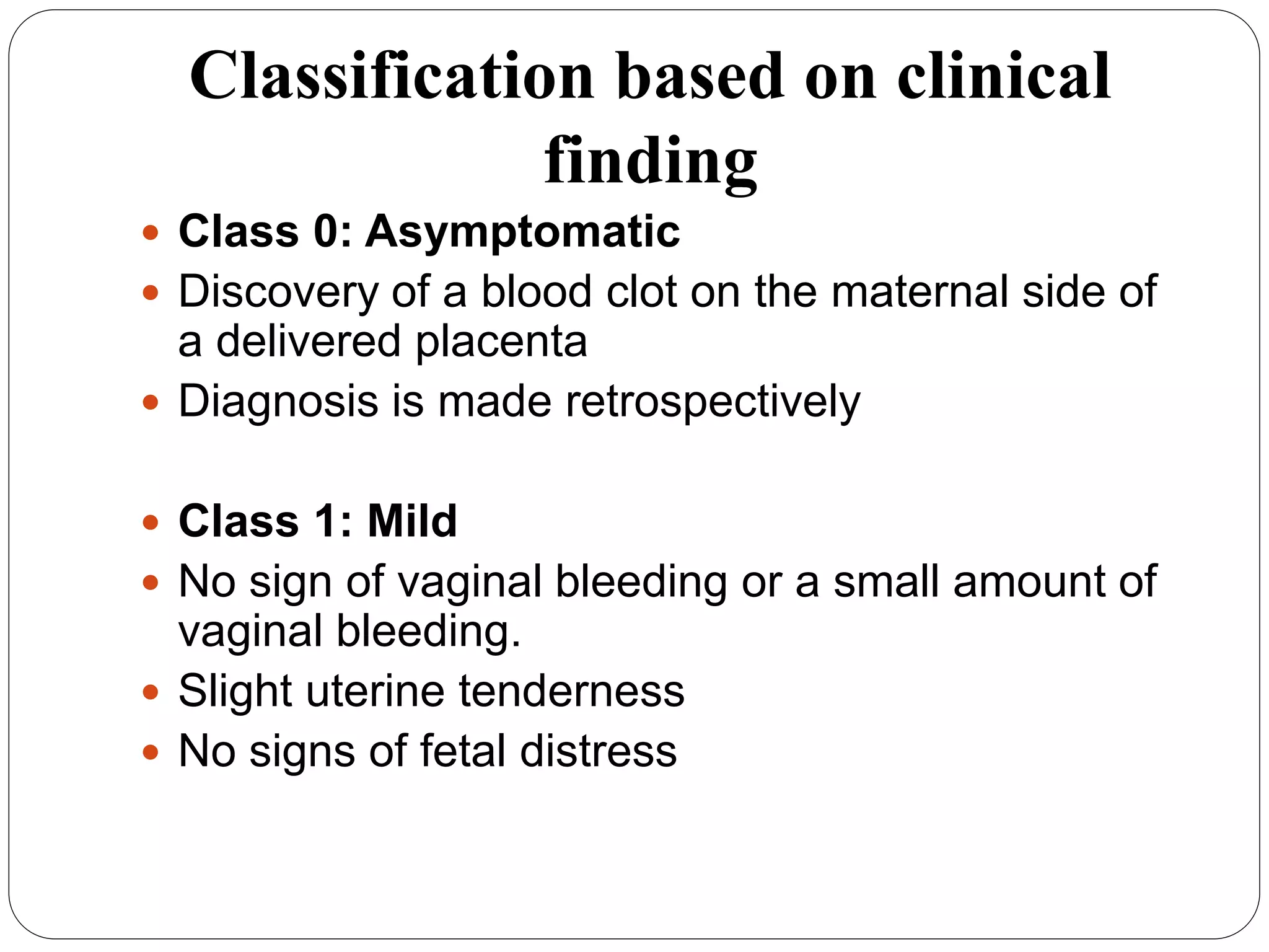 Placenta Abruption Pptx