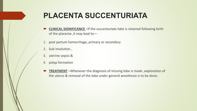 PLACENTA AT TERM PPT for third year GNM student | PPTX | Pregnancy ...