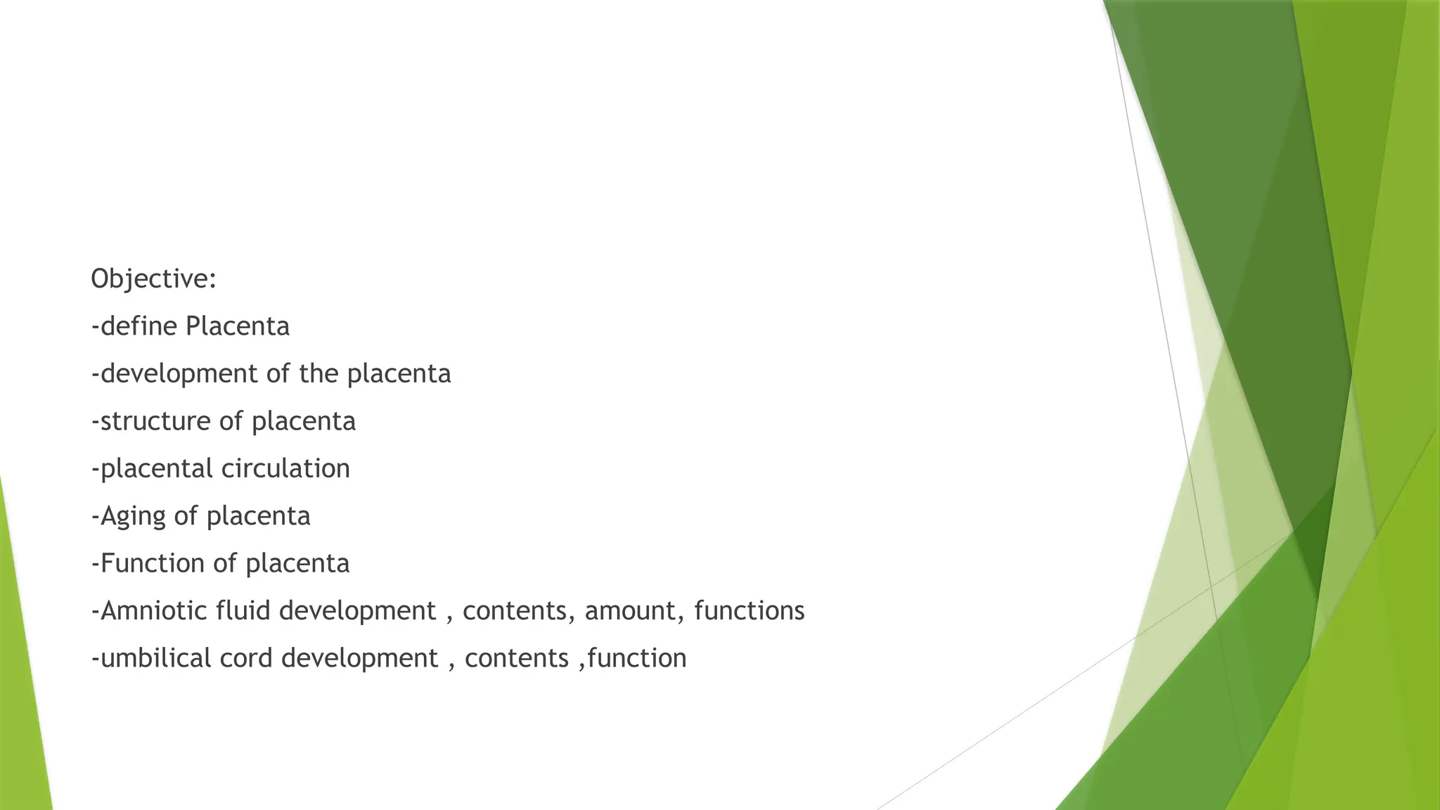 placenta development ( placenta development ) | PPTX