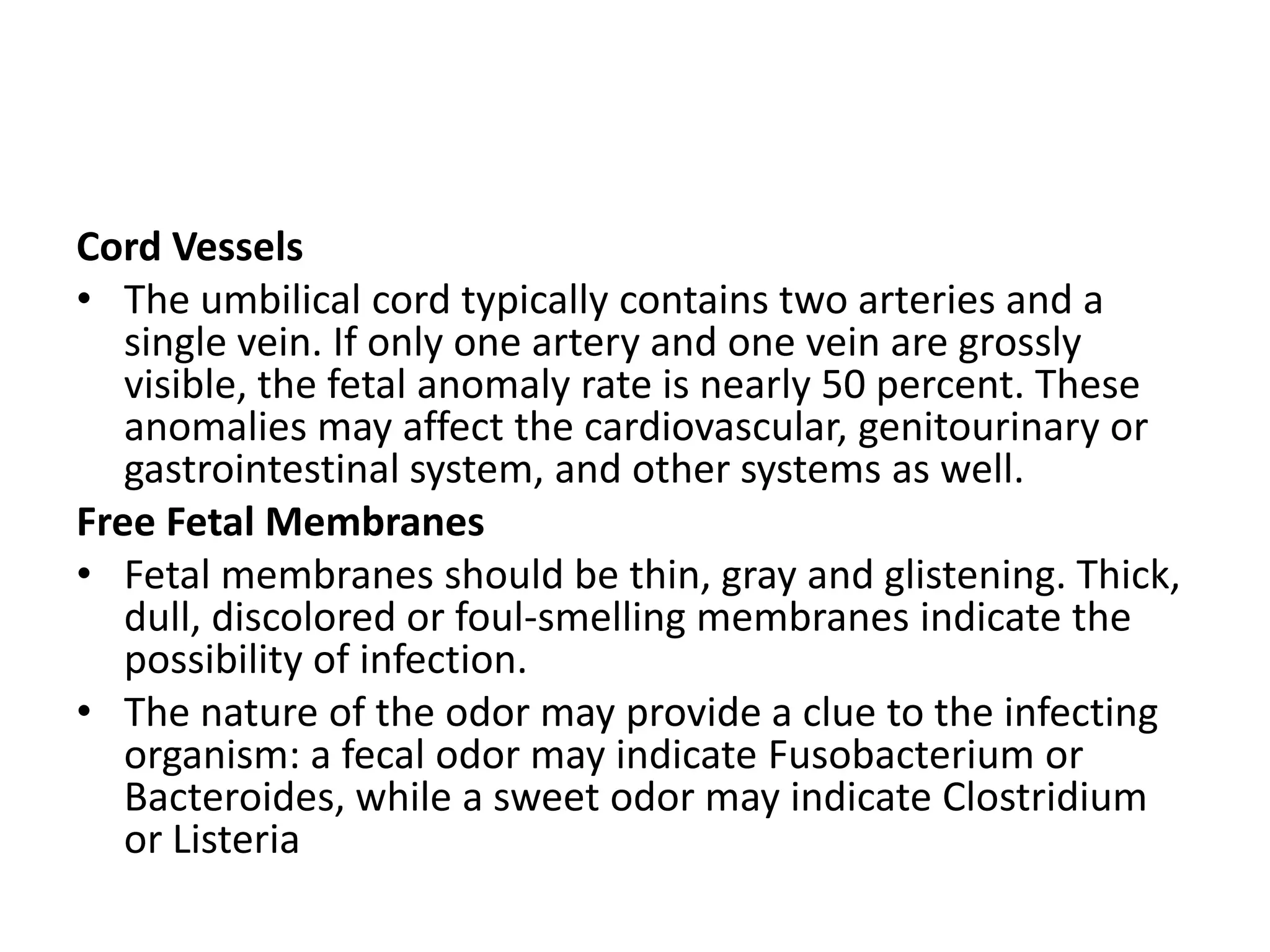 Placenta examination | PDF