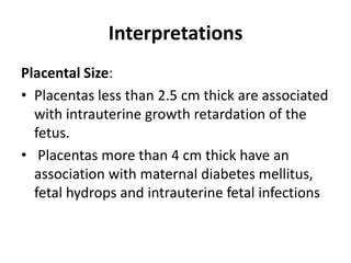 Placenta examination | PDF