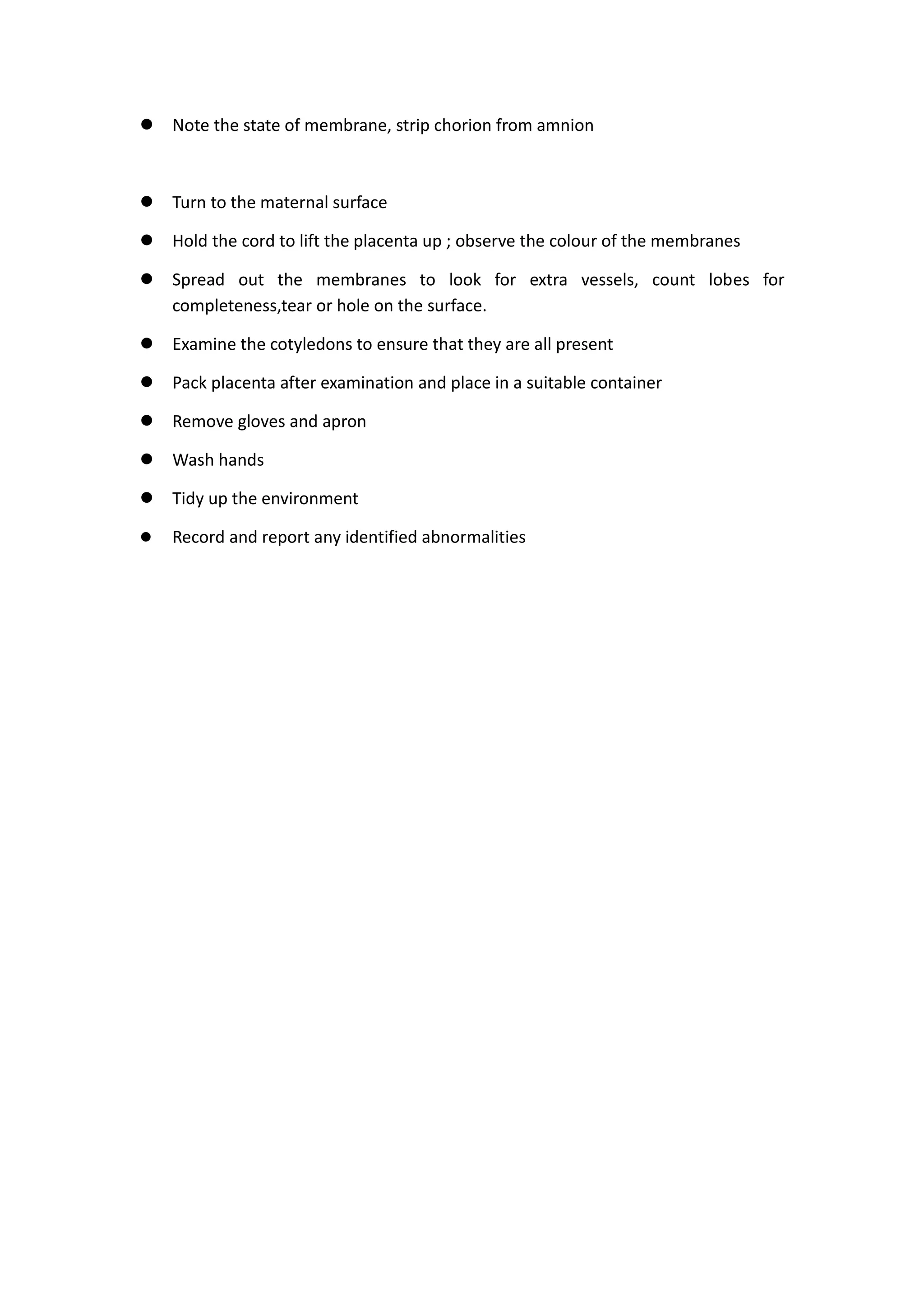 Placenta examination .docx