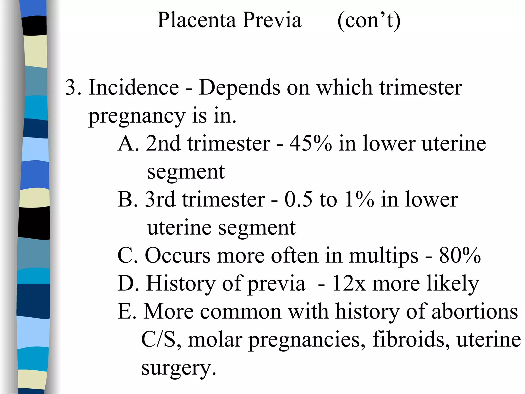 Placental abnormalities | PPT